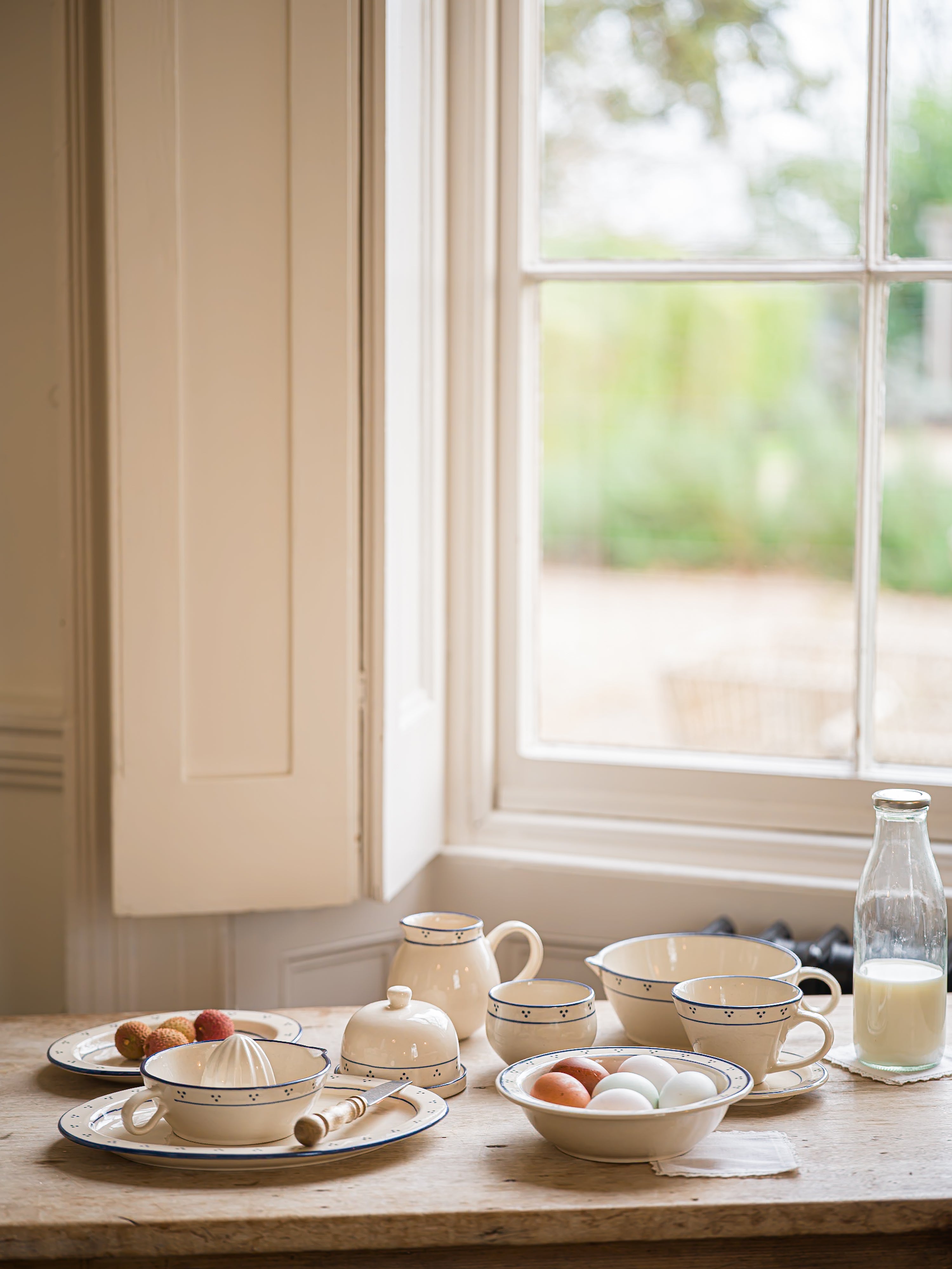 The Breakfast Table Collection - Bowl - Blue – Morgan Wright Wholesale