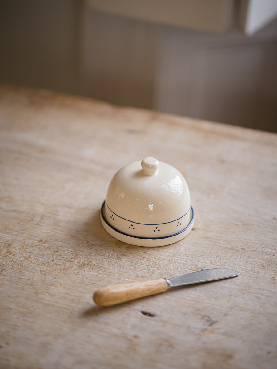 The Breakfast Collection Butter Dish - Blue – Morgan Wright Wholesale