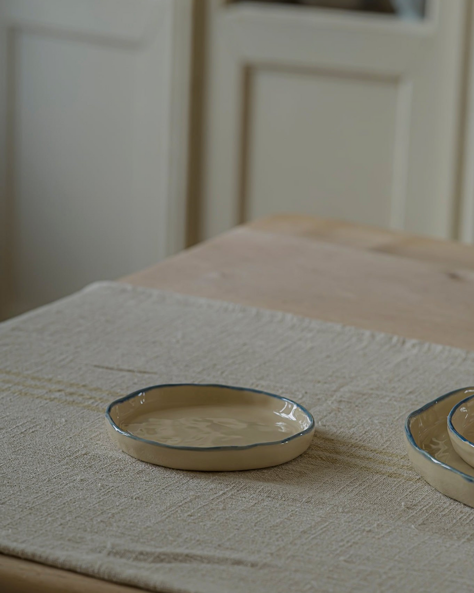 The Porto Snack Plate - Blue – Morgan Wright Wholesale