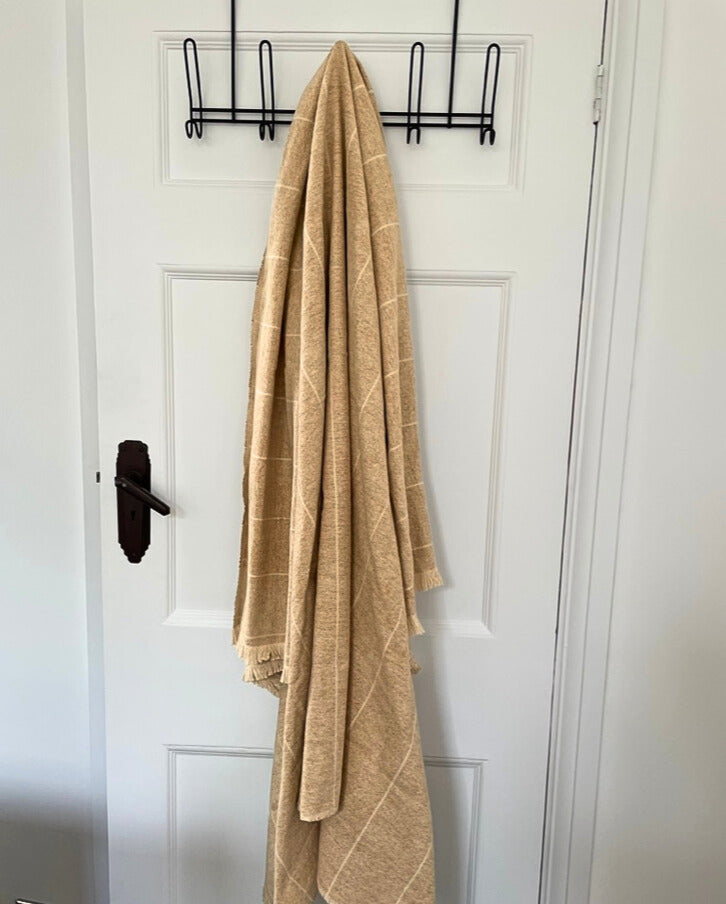 Brushed Wild Stripe Throw Honey – Morgan Wright Wholesale